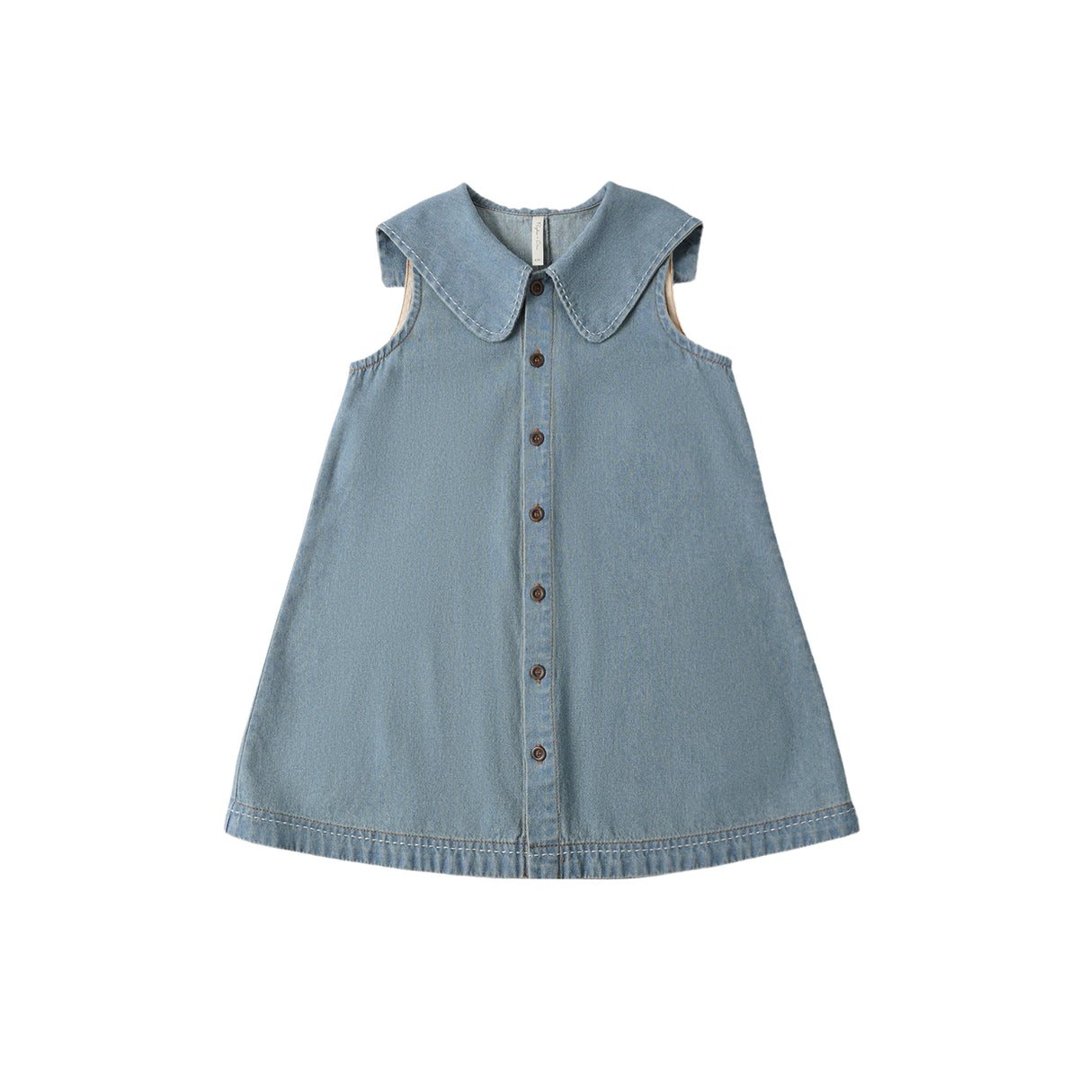 Robe évasée | Adria - Wash blue