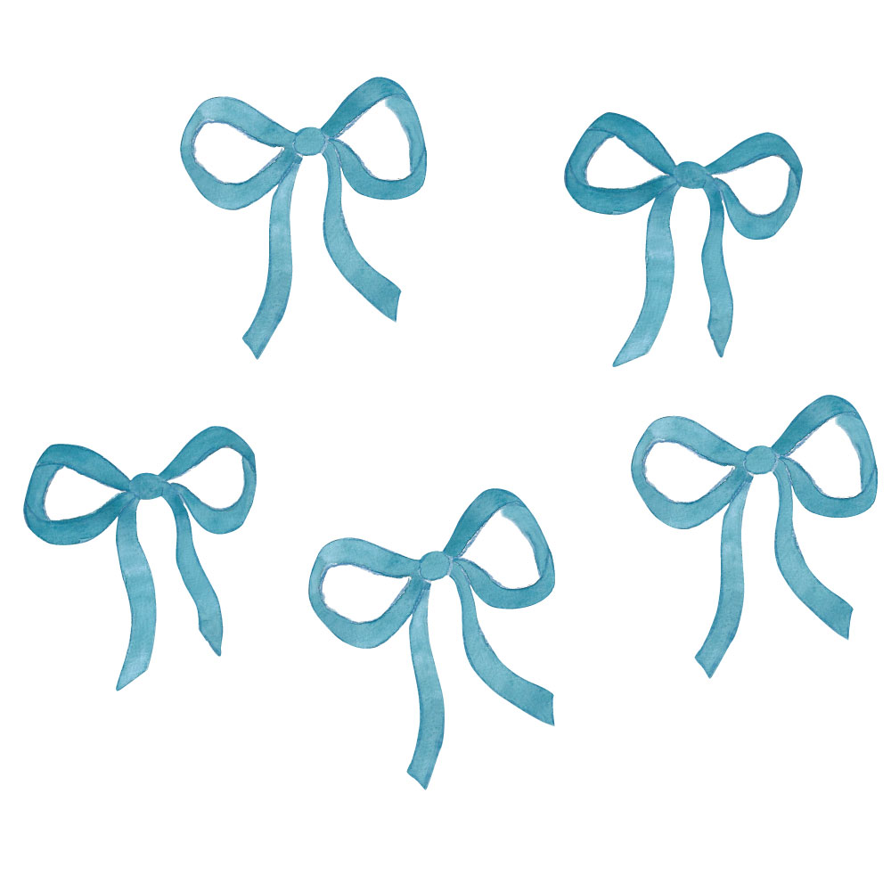 Reusable wall sticker - Tiny bows