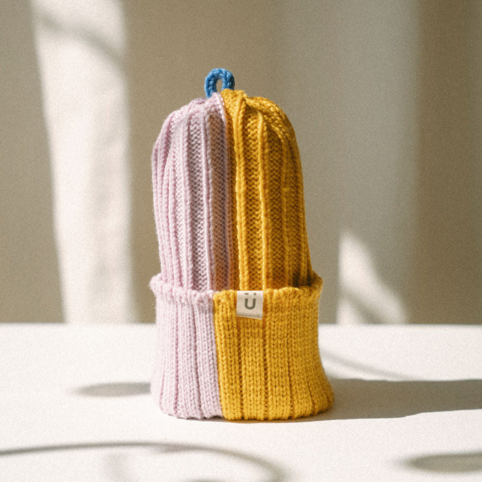 Tuque SORBET mérinos | mi-saison - Sakura / Miel